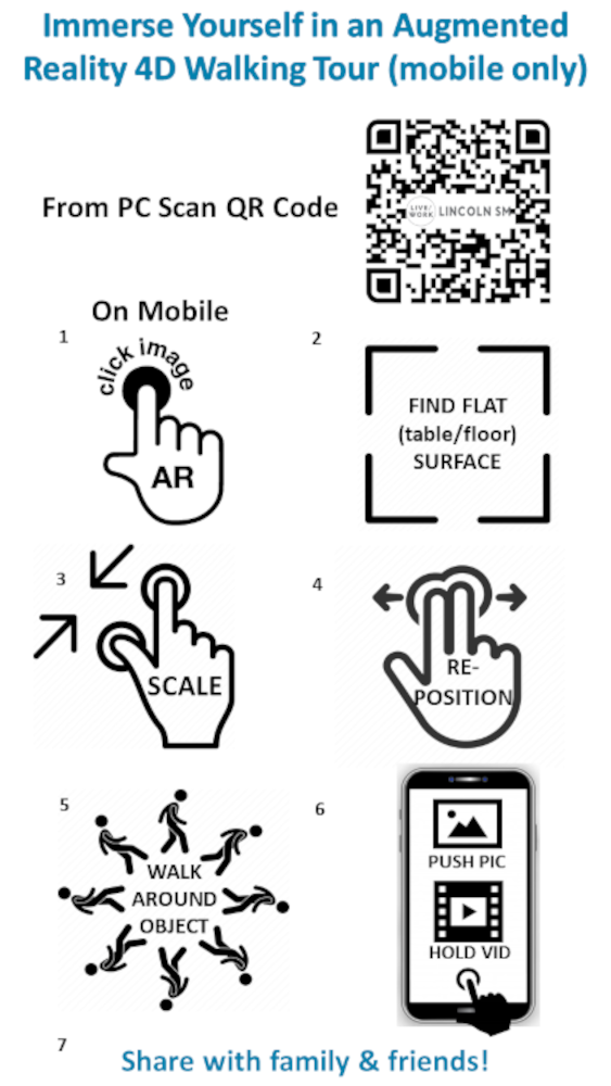 if AR button does not appear on mobile device, use another browser